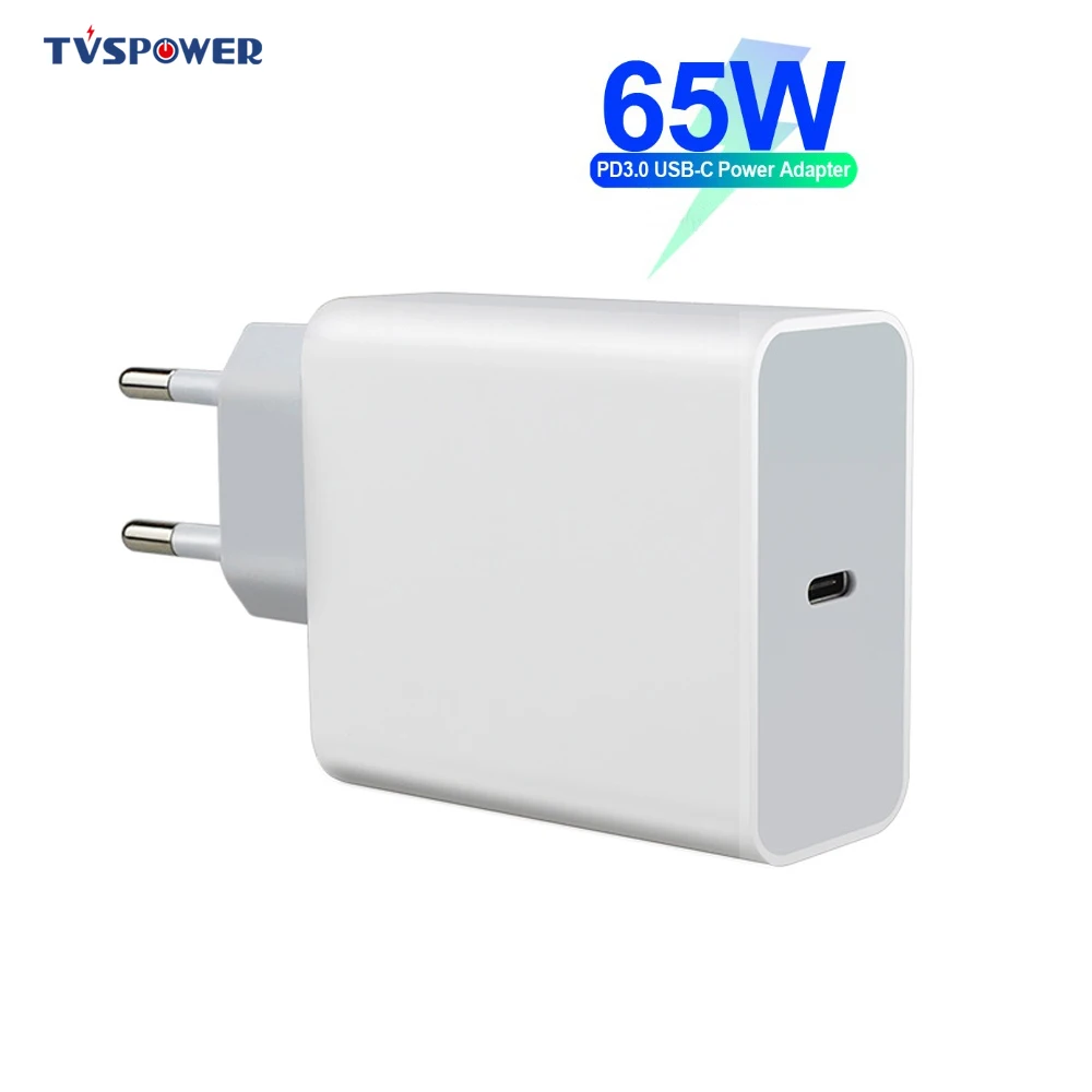 65w pd qc3.0 carregador rápido adaptador usb tipo c carga de parede rápida para iphone 11 13 14 ...