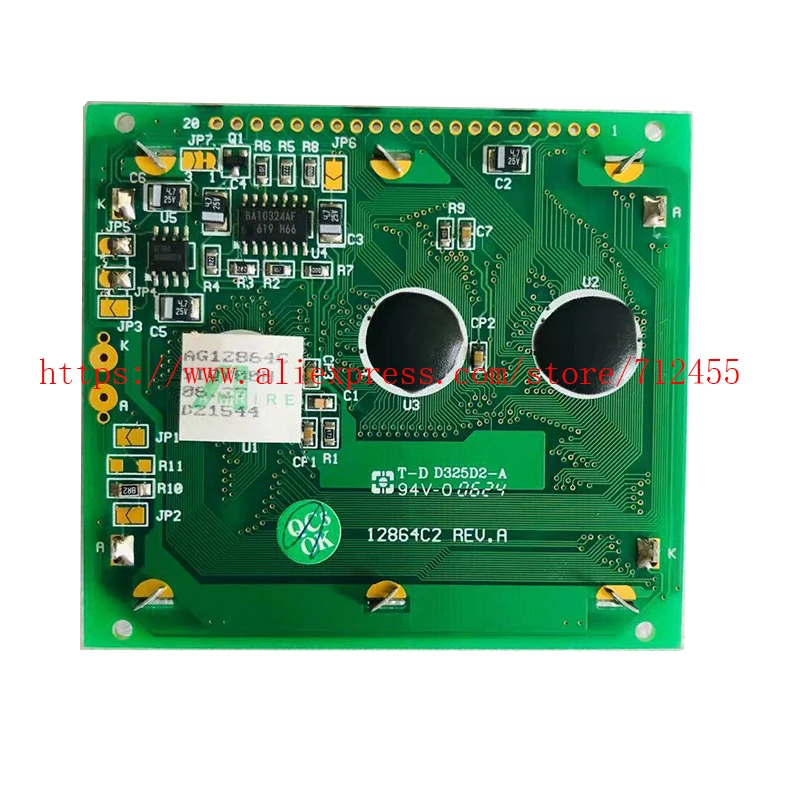 New-Original-A-12864C2-REV-A-AG12864CYIQY00H-LCD-Display-screen-12864C2 ...