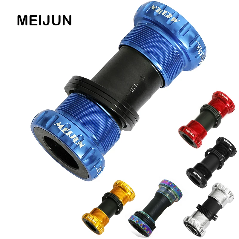 MTB-Hollow-Bottom-Bracket-Threaded-BB-Cycling-Aluminum-Alloy-Waterproof ...