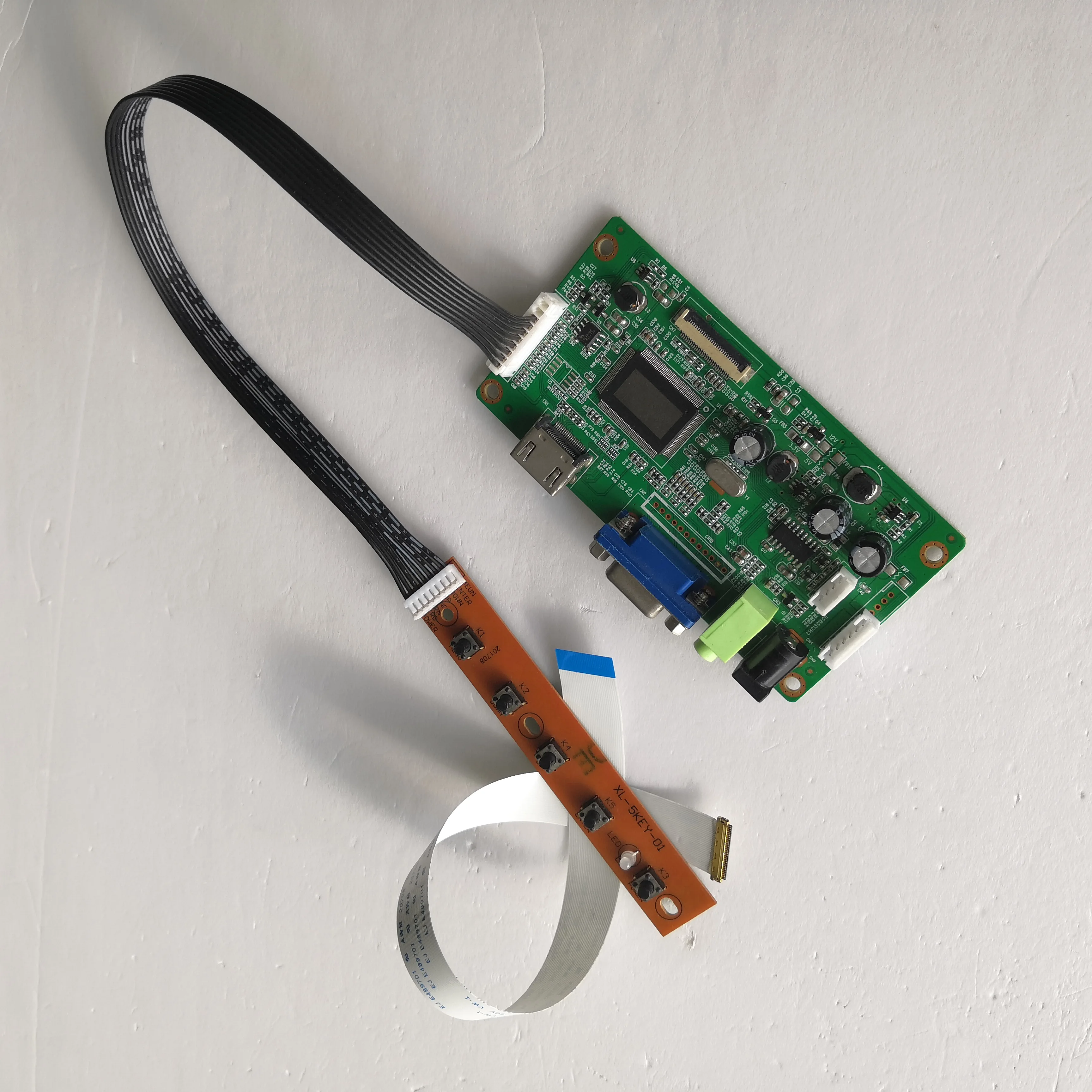 Placa-controladora-de-monitor-LCD-para-NV173FHM-N46-KIT-de-pantalla-VGA ...