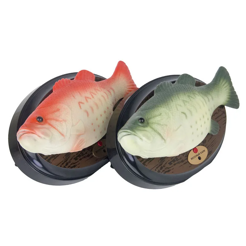 Funny-Electronic-Singing-Plastic-Fish-Battery-Powered-Robot-Toy-Simulation-Fishes-Novelty-Spoof ...