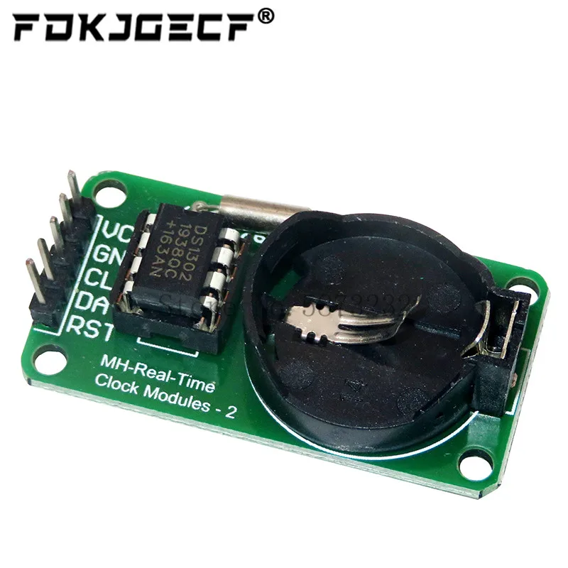 RTC DS1302 Real Time Clock Module For AVR ARM PIC SMD for Arduino ...
