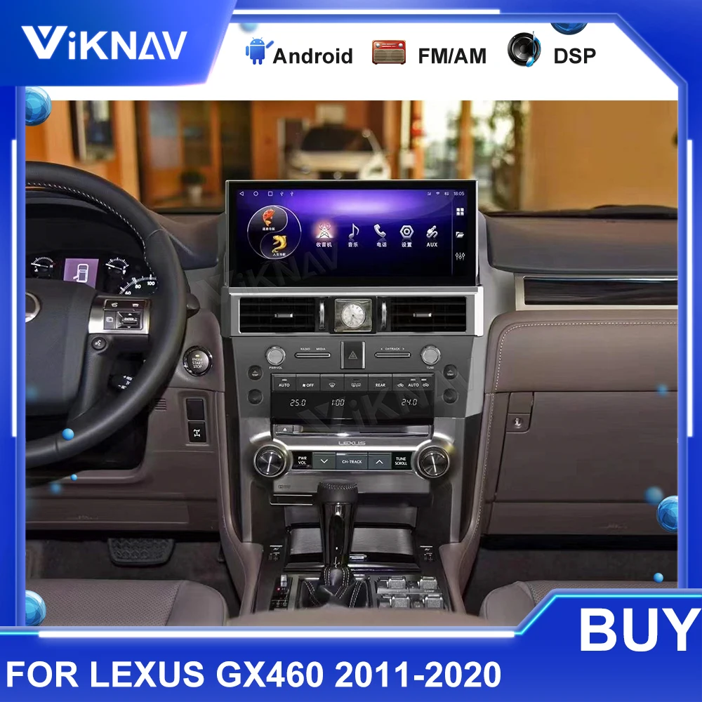 Android-Car-Radio-For-Lexus-GX460-2011-2020-Auto-Multimedia-Player-GPS ...