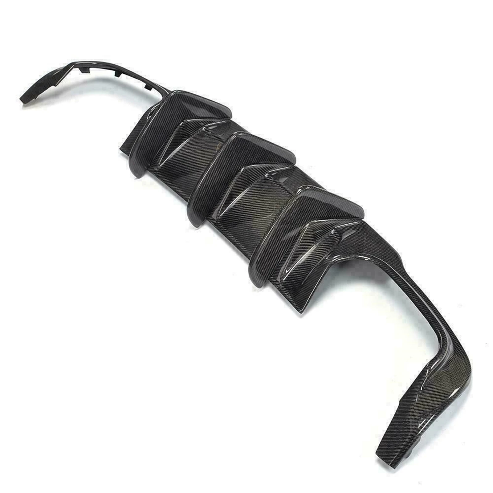 Rear Bumper Diffuser Lip For Mercedes-Benz W204 C Class C63 AMG 2012 ...