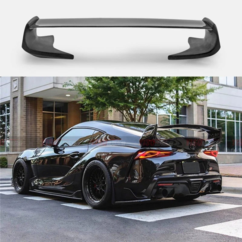 Rear Trunk Spoiler For Toyota Supra A90 2019 2020 2021 Carbon Fiber ...