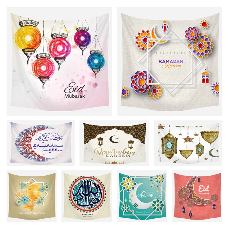 Tablecloths Ramadan Decoration | Cloth Tablecloth Ramadan | Eid Mubarak ...