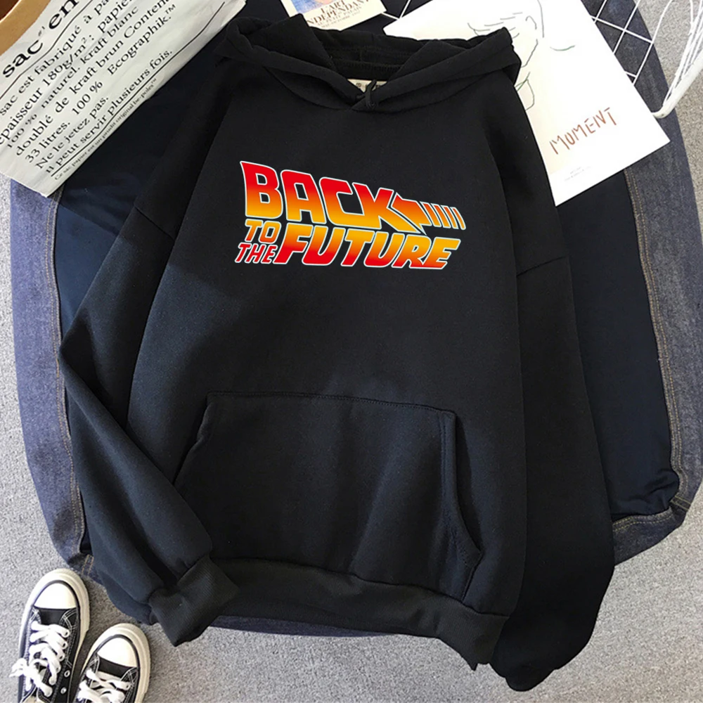 Back To The Future Hoodies Men Autumn Winter Pullovers Letter Print ...