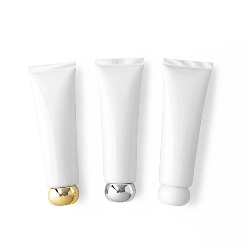 50pcs-50ML-Empty-White-Plastic-Soft-Tube-for-Cosmetics-Packaging-50G ...