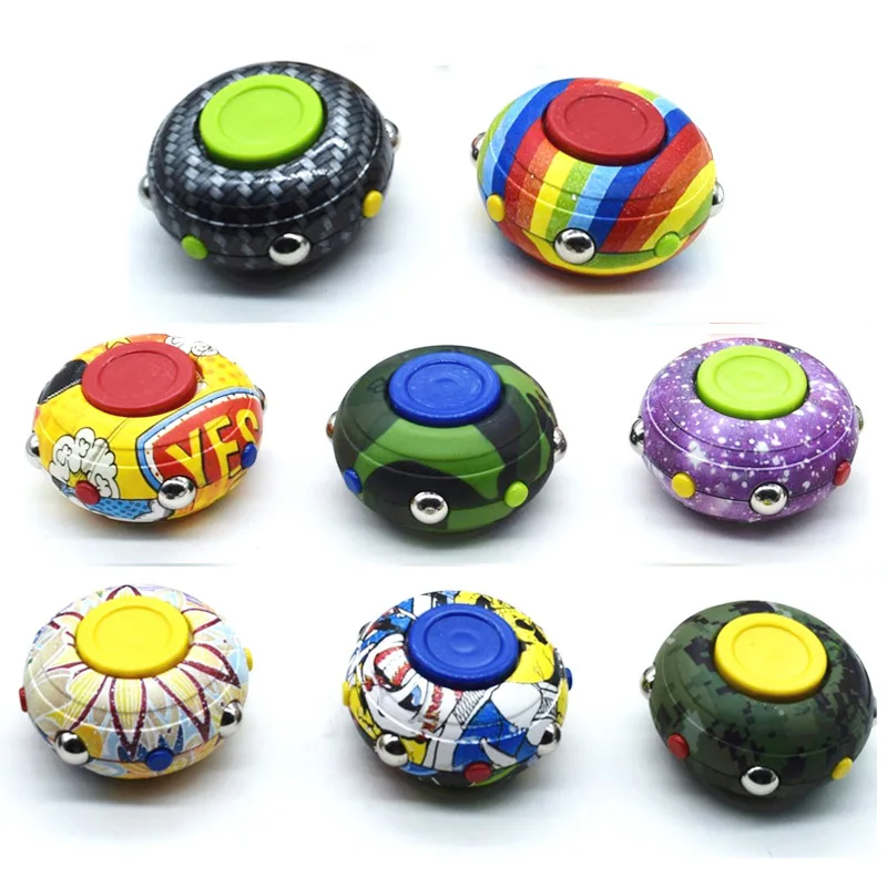 New-Fidget-Pad-Decompression-Handle-Finger-Gyro-Fingertip-Game-Novelty ...