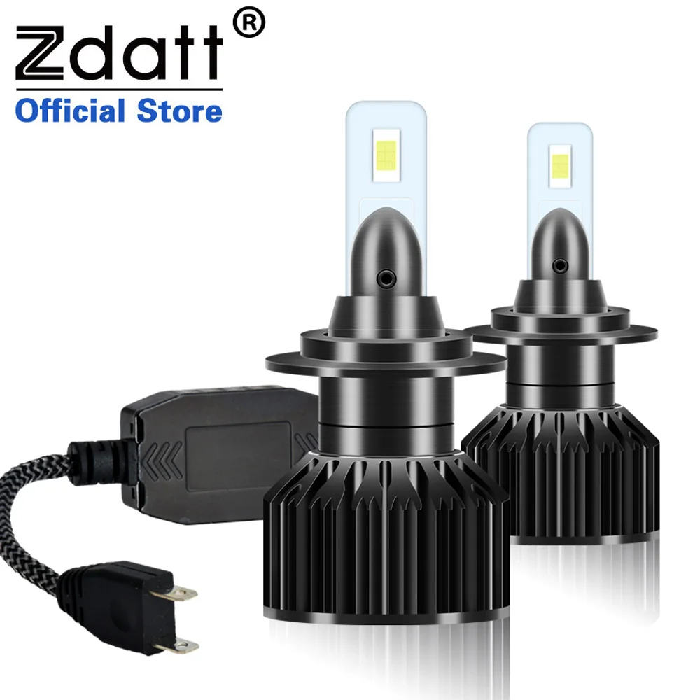 Zdatt-72W-H7-LED-Headlight-Bulbs-Canbus-12V-12000LM-6500K-H1-HB3-HB4-H3 ...