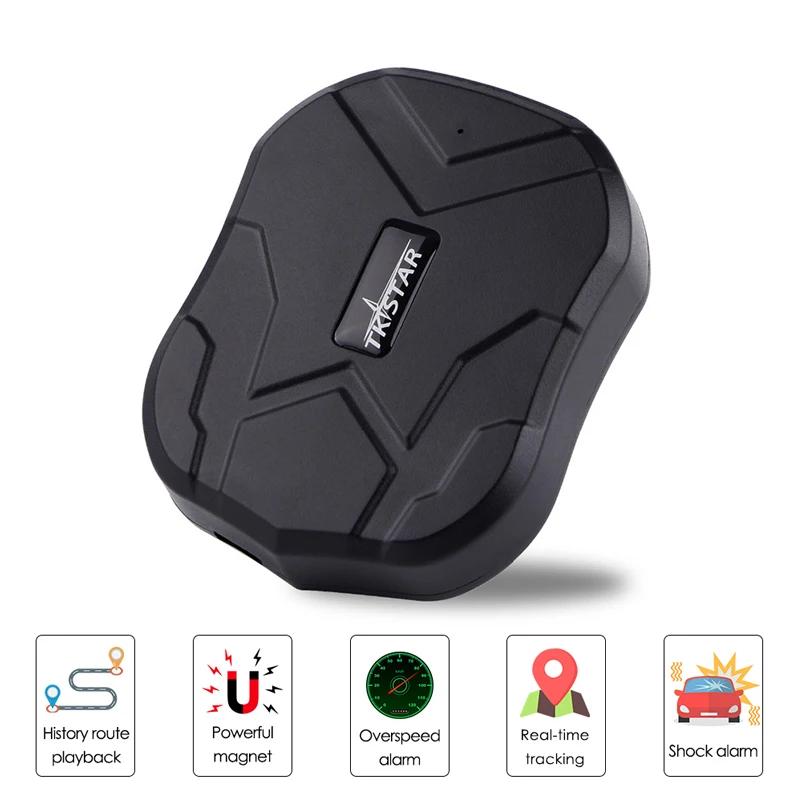 TKSTAR rastreador GPS para coche, dispositivo localizador con imán fuerte para camiones y ...