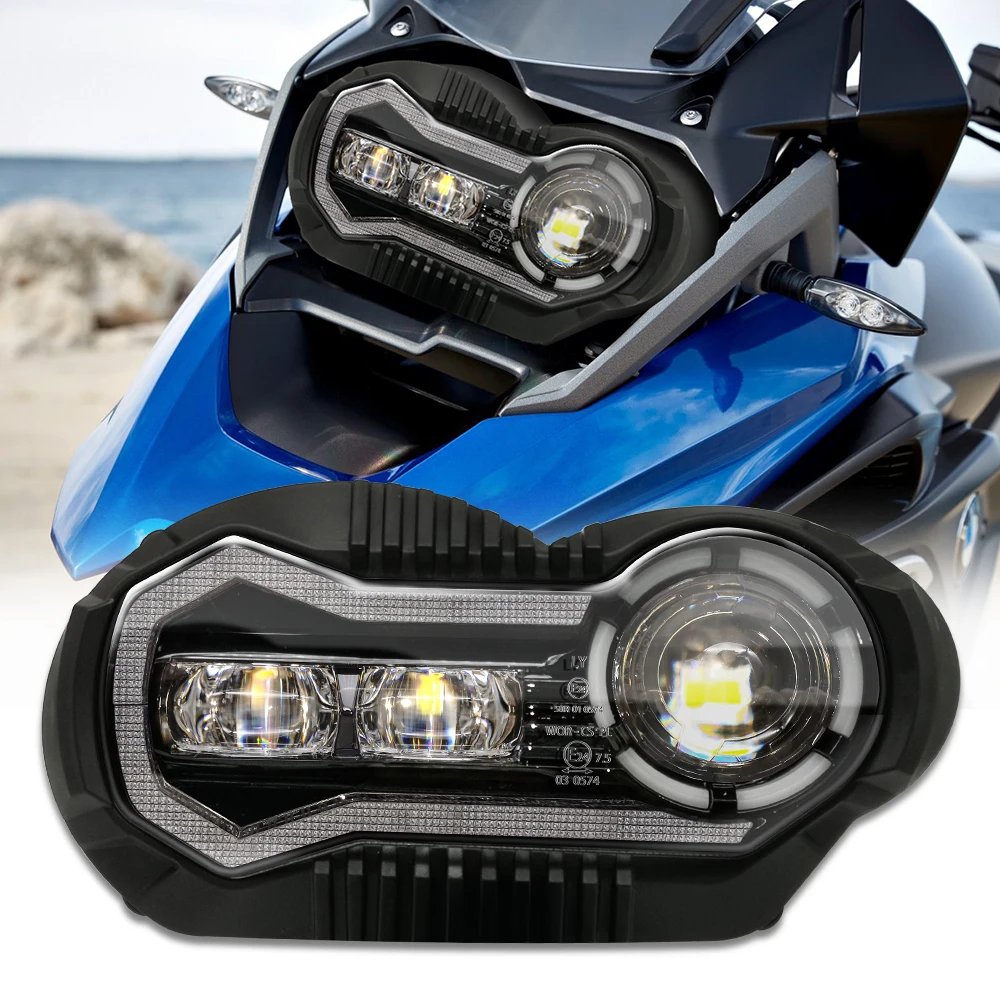 E24-Mark For BMW GS 1200 LED Headlights Assembly For BMW R1200GS 2004 ...