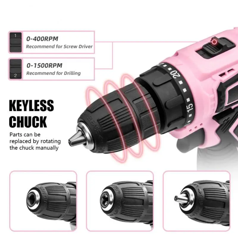 12V Cordless Power Drill - Power Fix Tools