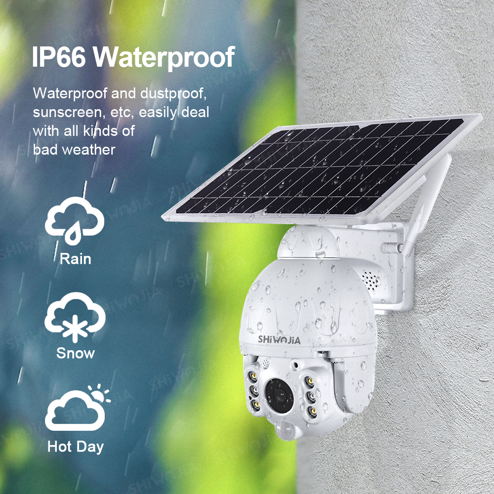 Solar Powered Wireless Outdoor Security Camera | SmartLightPanel.com