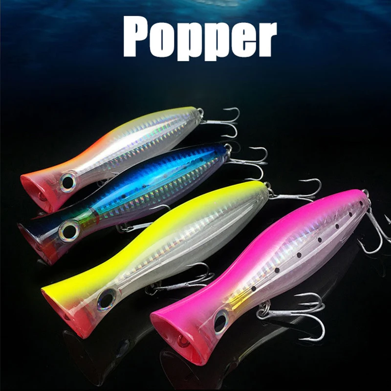 Popper Lure Saltwater | Poppers Fishing Lures | Fishing Pesca Tackle ...