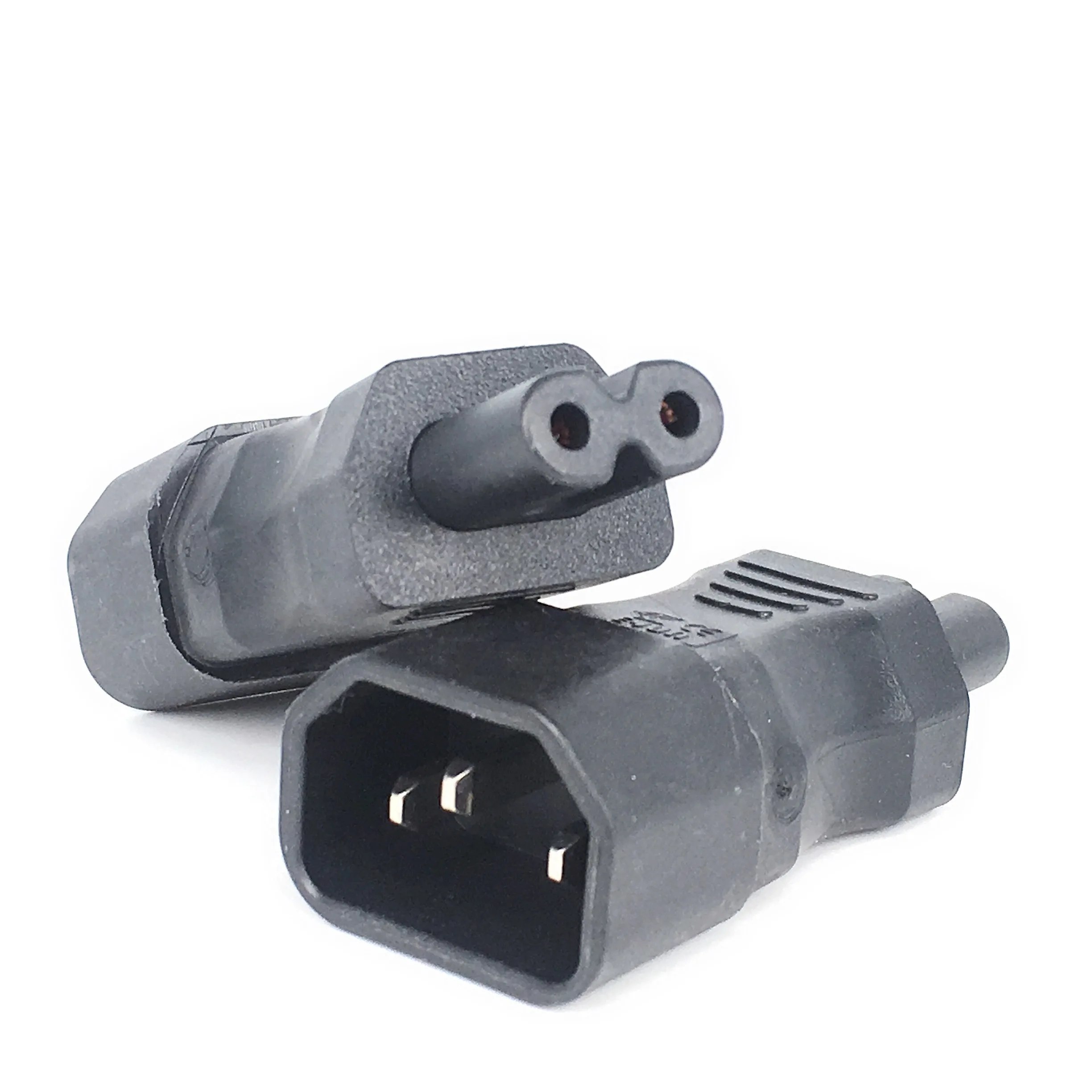 Adaptateur secteur AC convertir IEC C14 à C7 adaptateur secteur C14-C7 ...