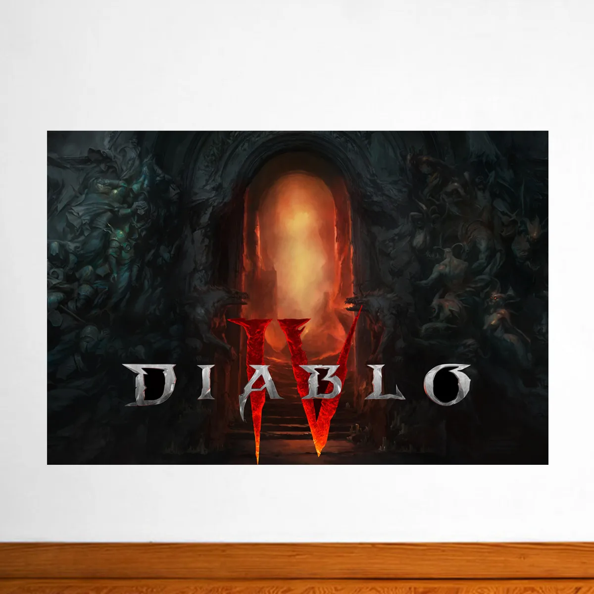 Diablo Iv Hd Game Poster Diablo Iv Lilith Anime Canvas Schilderij Muur ...