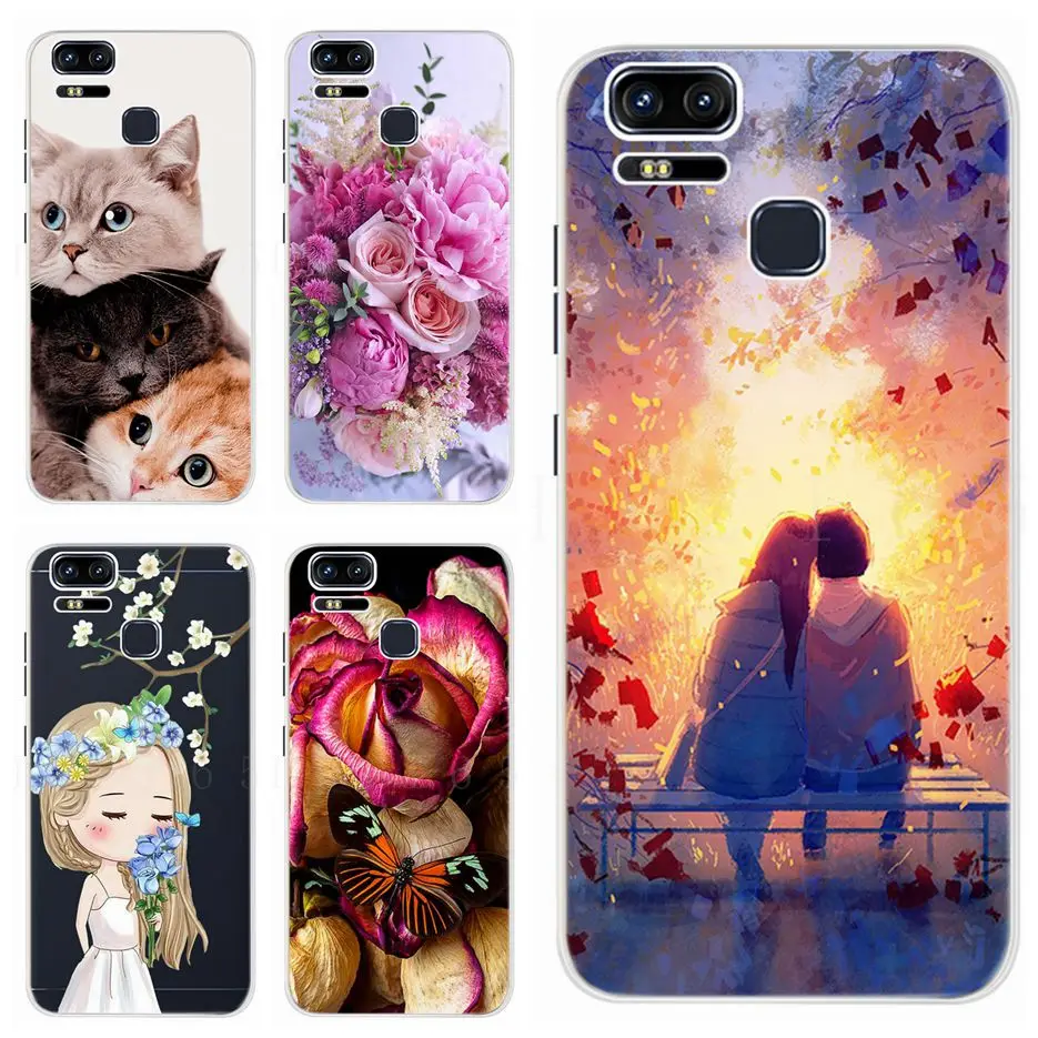 For Asus Zenfone 3 Zoom ZE553KL Case Zenfone Zoom S Z01HD Z01HDA ...