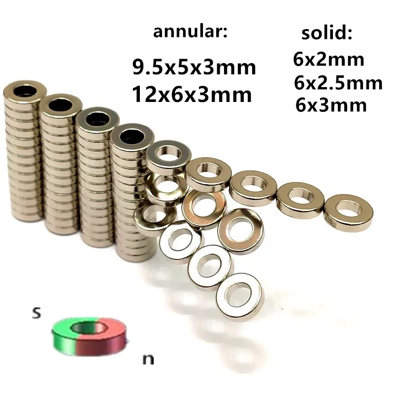 5-10PCS-solid-hollow-magnet-encoder-AS5048a-AS5600-Gimbal-motor-strong ...