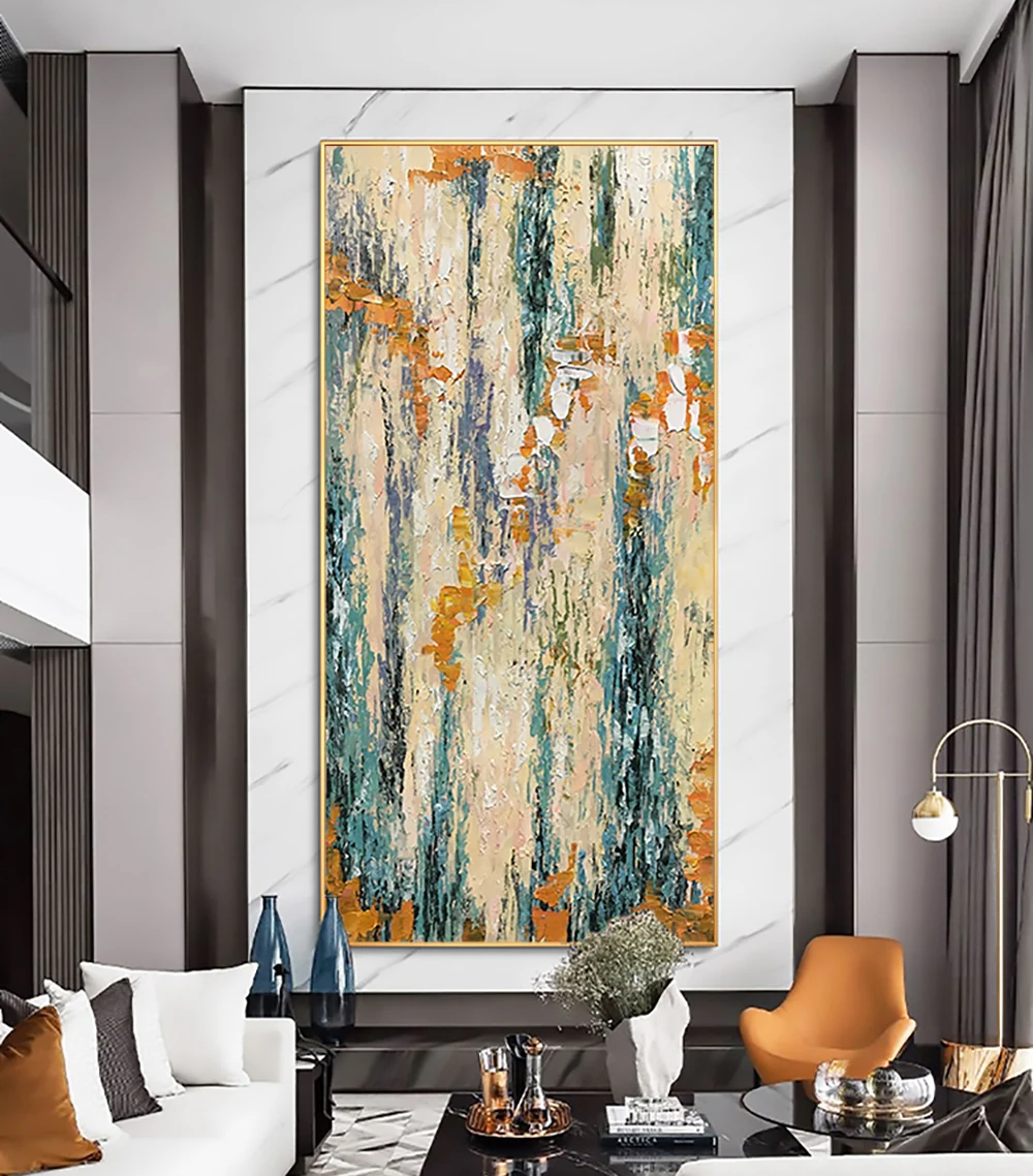 Acrylic Large Painting On Canvas Original Abstract Painting Textured ...