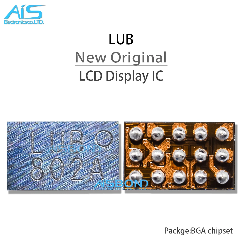 5pcs/lot Marking LUB LUBo LUH 15pin LCD display ic for OPPO A8 honor 9a ...