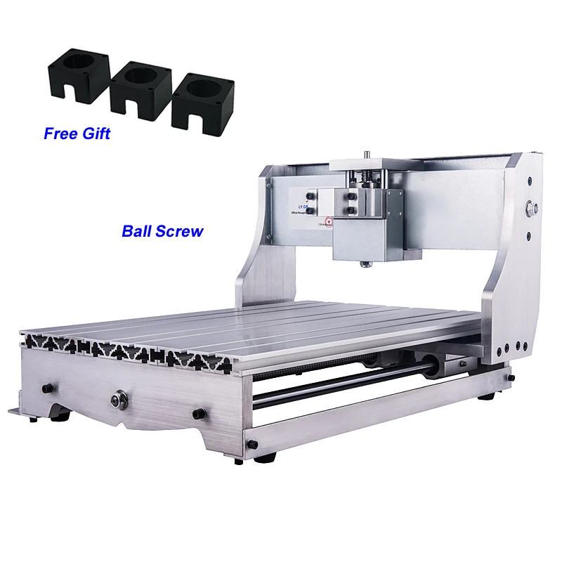 DIY CNC Frame Lathe 3040 Rack Engraving Machine Kit Ball Screw 1605 for ...