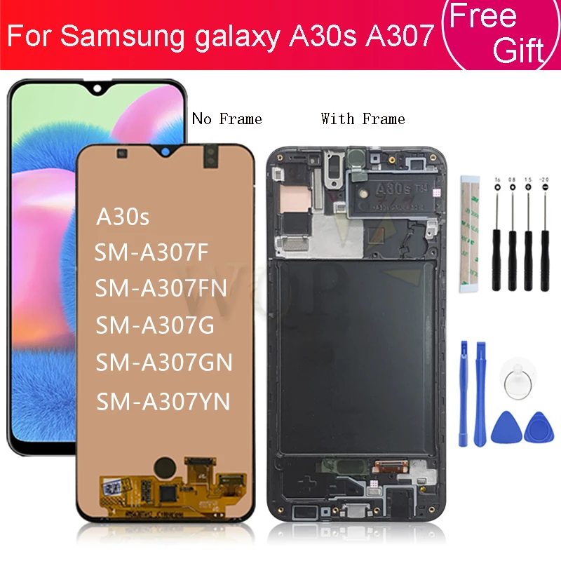 Для samsung galaxy A30s lcd A307F A307FN A307G A307GN A307YN дисплей с ...