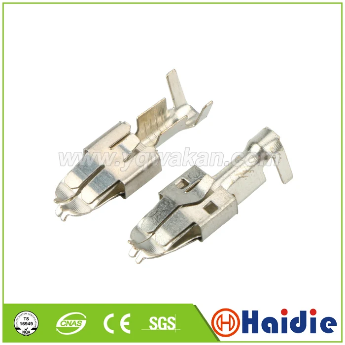Free shipping 50pcs auto car splices wire terminal crimp loose pins terminal DJ6218 E6.3B|splice ...