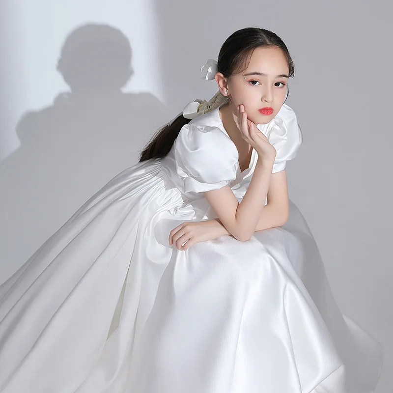 White Dress For Graduation For Kids