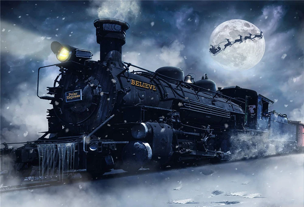 Christmas Train Wallpaper