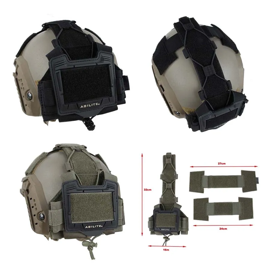 New TMC Universal Helmet Cover Battery Case Bag Tactical Balance Weight ...