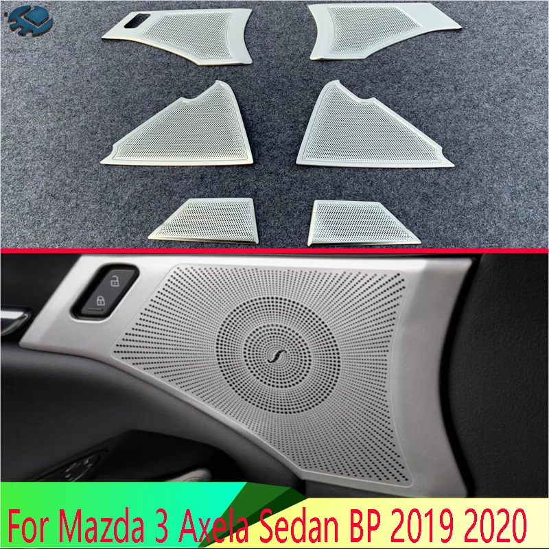 For-Mazda-3-Axela-Sedan-BP-2019-2020-Stainless-Steel-Speaker-Cover ...