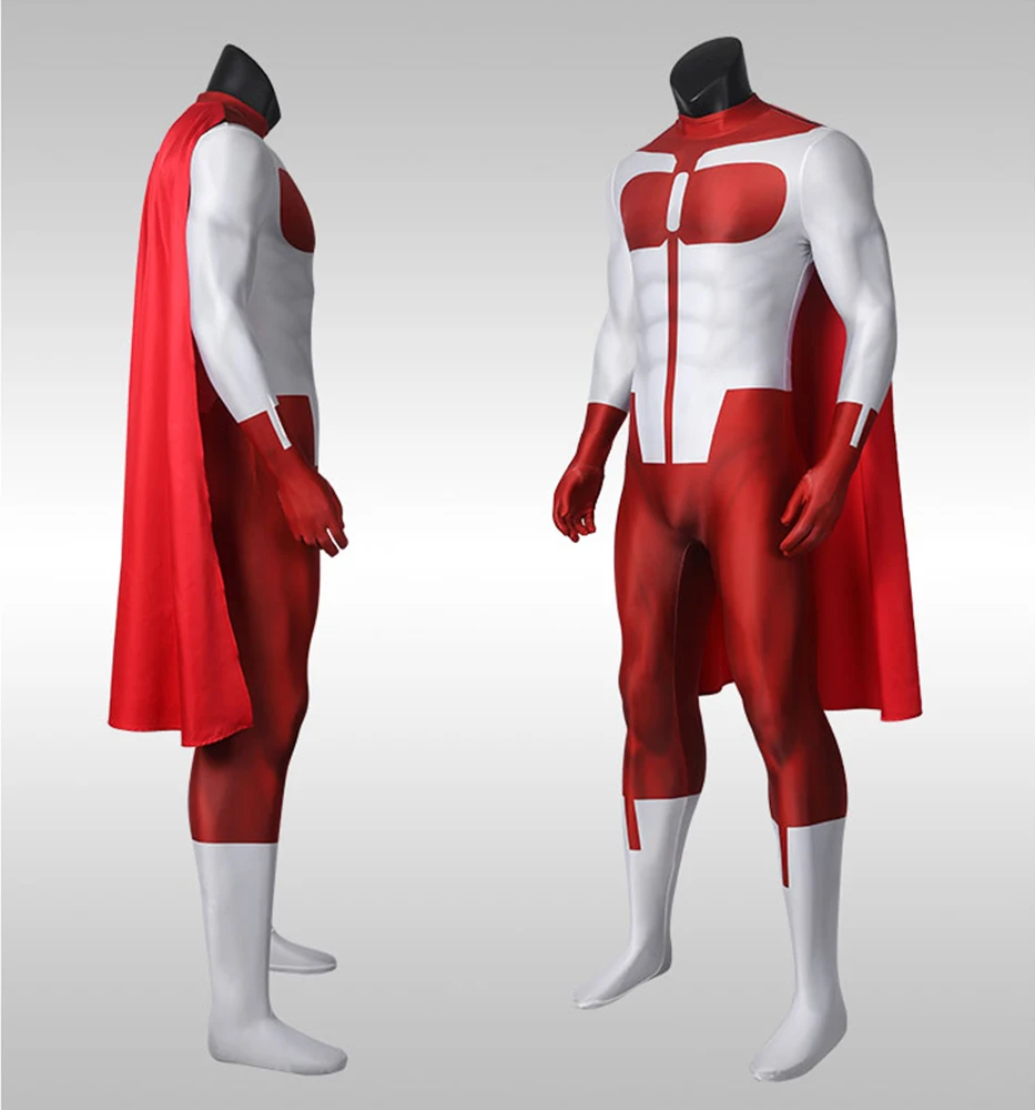 Anime Invincible Omni Man Jumpsuits Cosplay Costume - AllCosplay.com