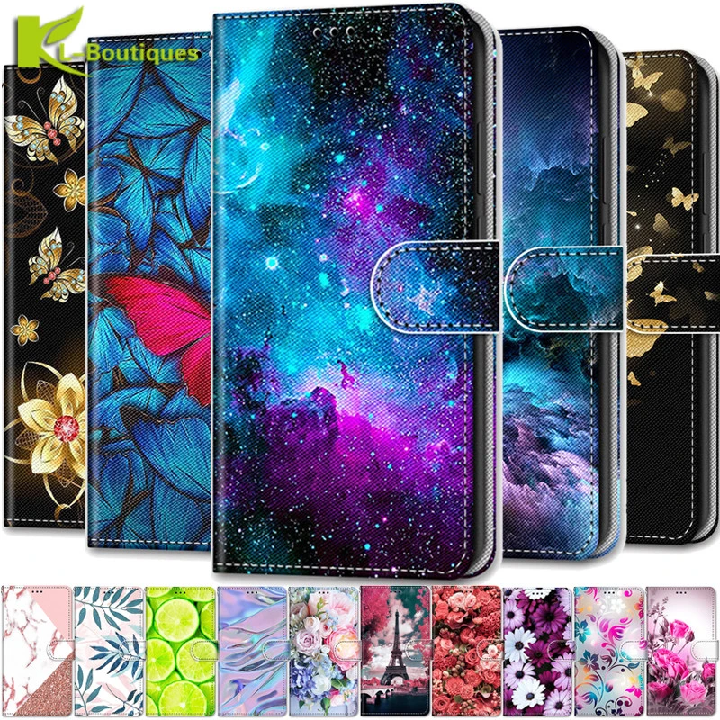 Oppo A15 Leather Phone Case | Case Flip Cover Oppo A15 | Tel Oppo A15 ...