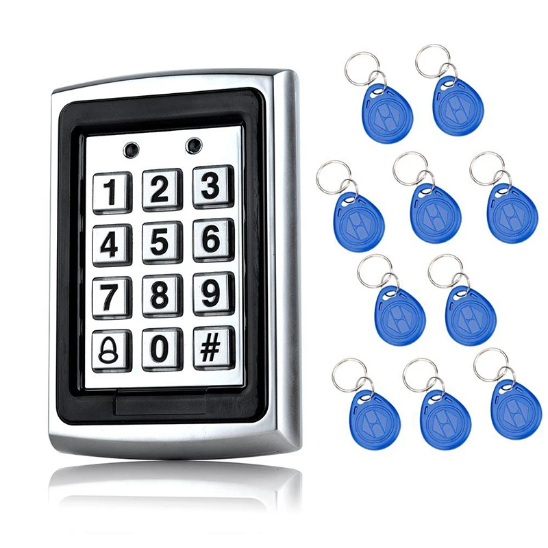 Electronic Keypad Lock Access Control Passwords Number Code Button ...