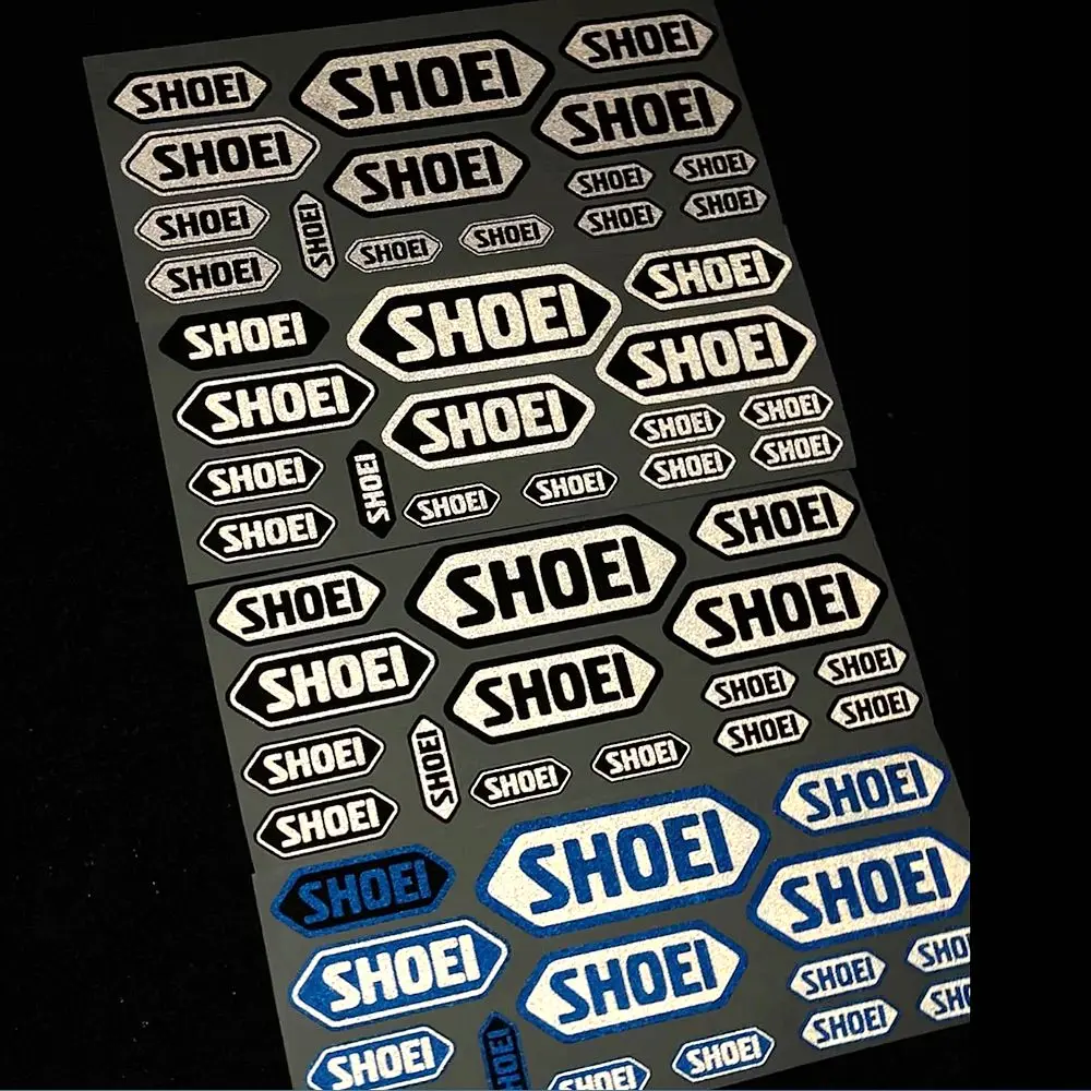 Shoei Helmet Windshield Waterproof Reflective Sticker Motorcycle Snilho ...