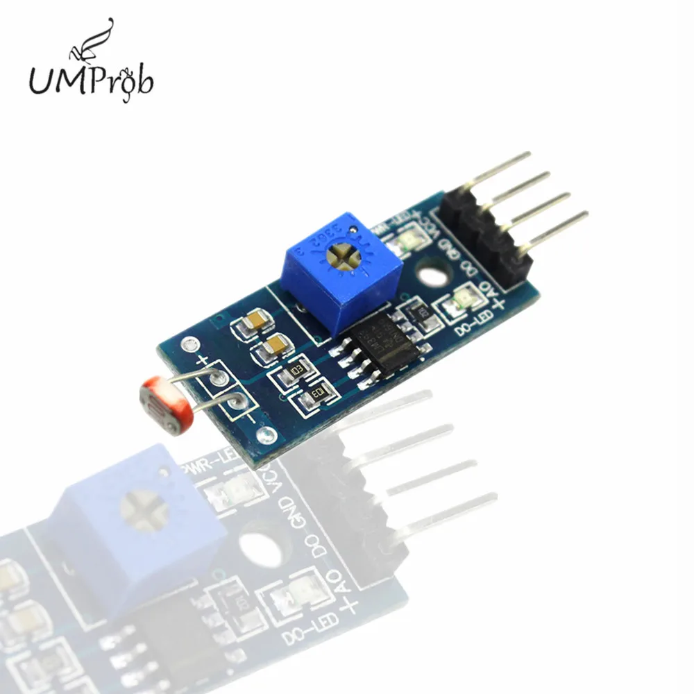 LM393 Optical Sensitive Resistance Light Detection Photosensitive ...