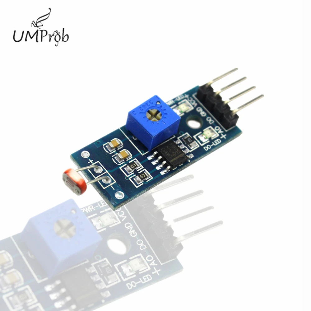 LM393 Optical Sensitive Resistance Light Detection Photosensitive ...