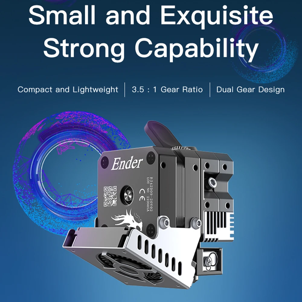스프라이트 압출기 Ender-3 S1 표준 듀얼 기어 공급 설계 CREALITY 3D 프린터 Ender-3S1 / Ender-3 ...