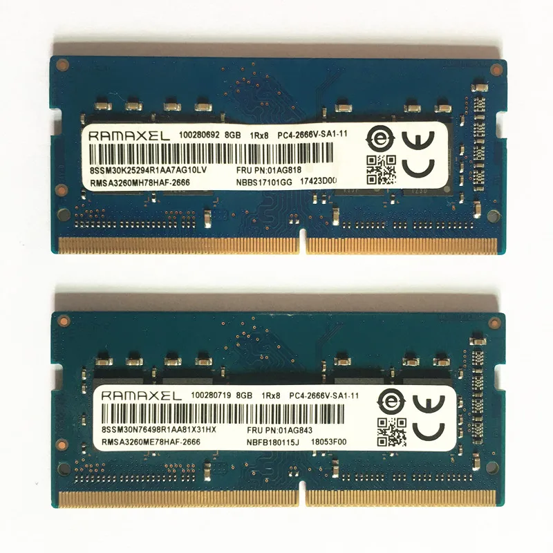 RAMAXEL DDR4 8GB 2666 RAMS 8GB 1Rx8 PC4-2666V -SA1-11 ddr4 8gb 2666mhz ...