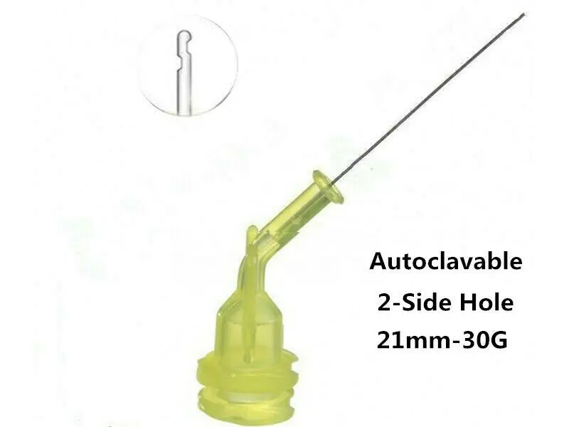 100-pcs-Dental-EDTA-Irrigation-Needle-Ultradent-NaviTip-Disposable ...