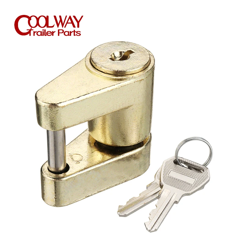 1-4-Pin-Trailer-Hitch-Coupler-Padlock-RV-Security-Brass-Coupling-Safety ...