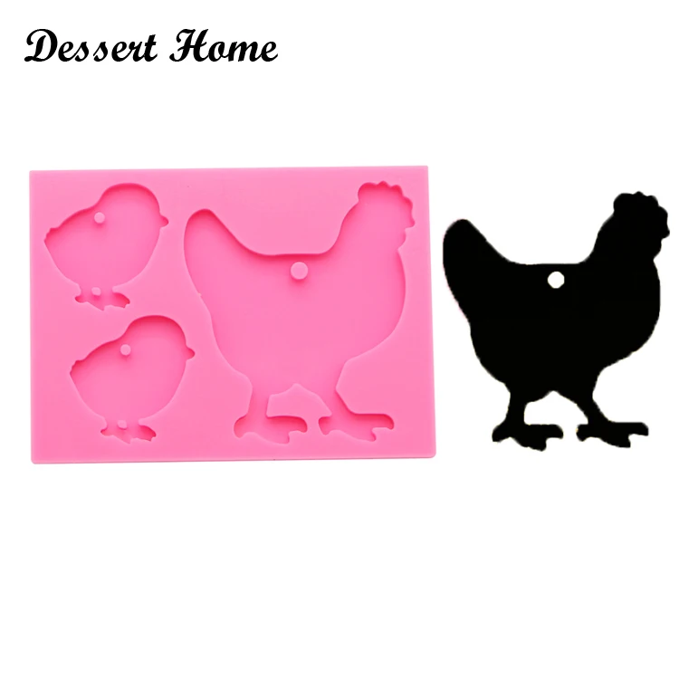 Diy Chicken Silicone Mold | Baby Chick Silicone Molds | Chicken Baby ...