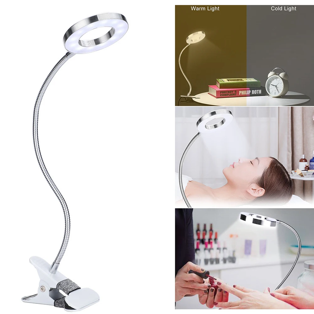 Clip-on-Desk-Lamp-USB-Table-Lamp-Eye-Protection-LED-table-Light ...