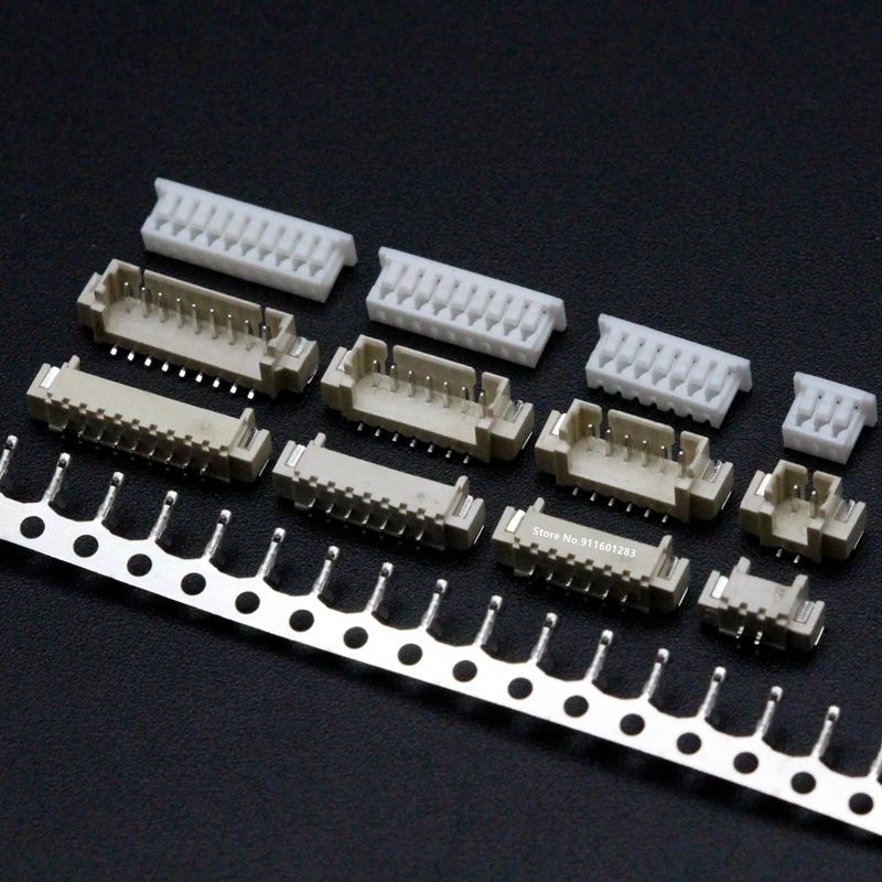 10 sets JST 1.25mm pitch Connector SMD Vertical/Horizontal Socket ...