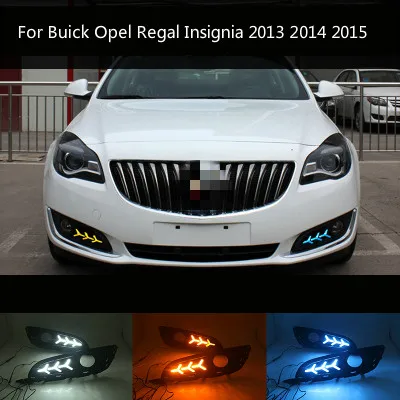 2PCS LED For Buick Opel Regal Insignia 2013 2014 2015 DRL Daytime ...