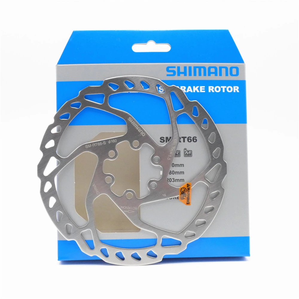 Shimano Slx Sm-rt66 Bike Disc Brake Rotor 6-bolt - Bicycle Brake ...