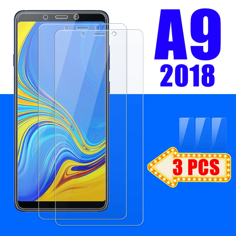 3PCS-Protective-Glass-On-The-For-Samsung-for-Galaxy-A9-2018-A9200 ...