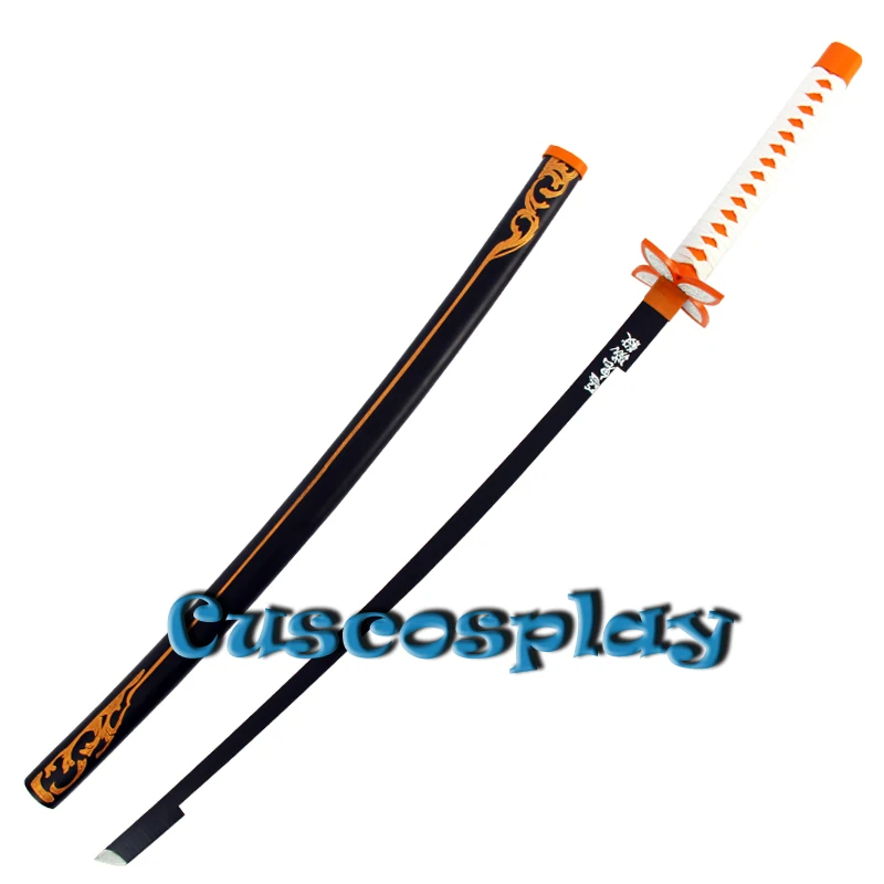 Wooden Sword Weapon Demon Slayer Kochou Shinobu Cosplay Armed Samurai ...