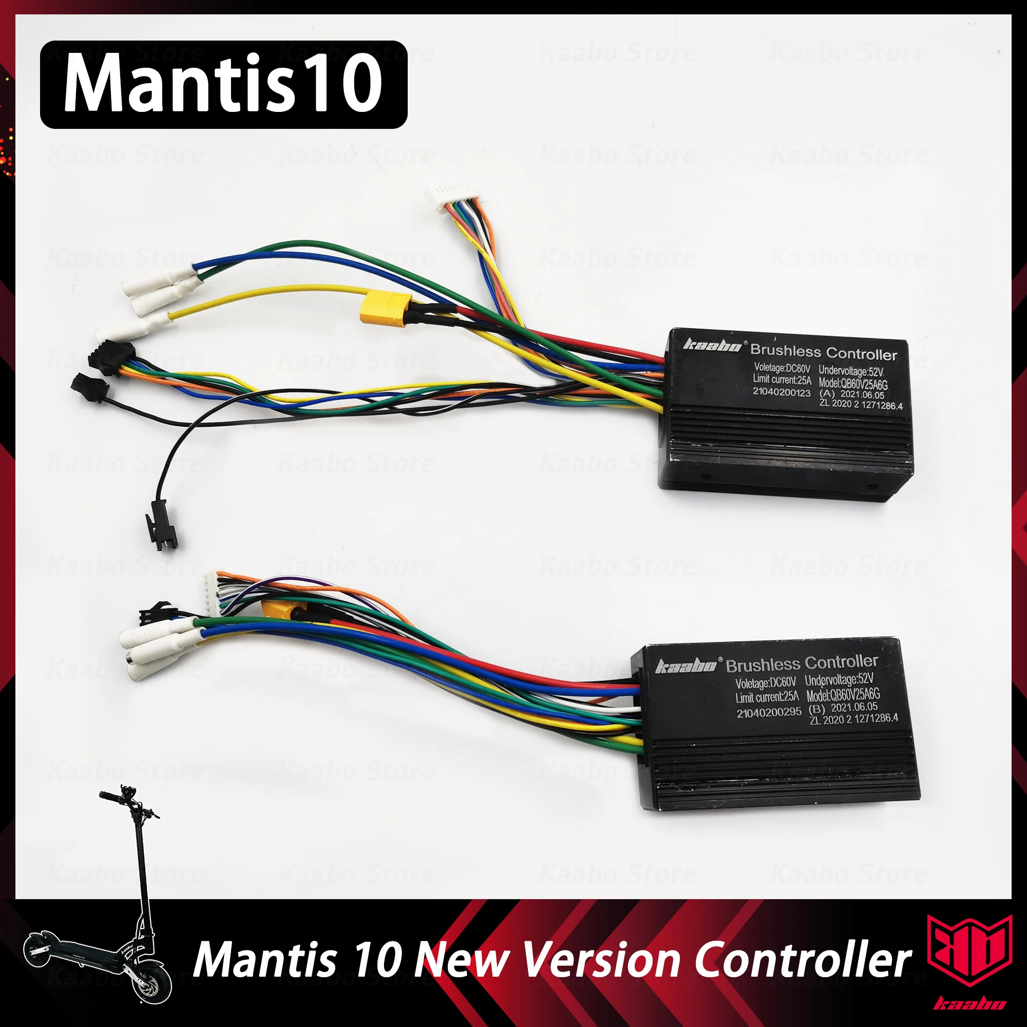 Kaabo Mantis10 60V18.2AH 1000W*2 New Version Controller 60V 25A ...